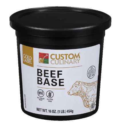 Custom Culinary Gold Label Beef Base 1lb – Surfas Online