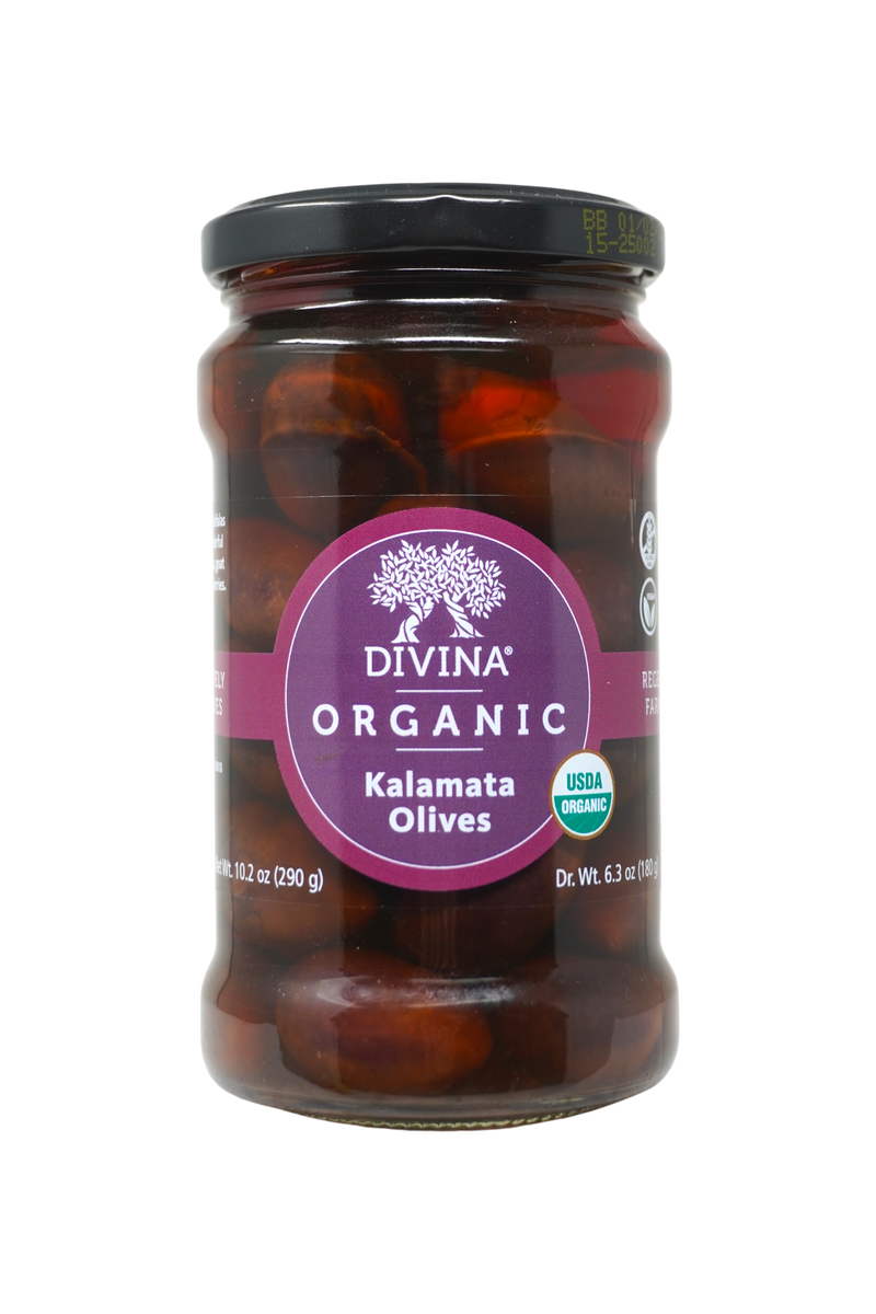 Divina Whole Kalamata Olives 6oz – Surfas Online