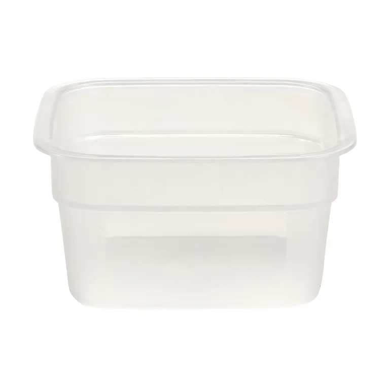 FreshPro Food Square Translucent container 1/2 Qt – Surfas Online