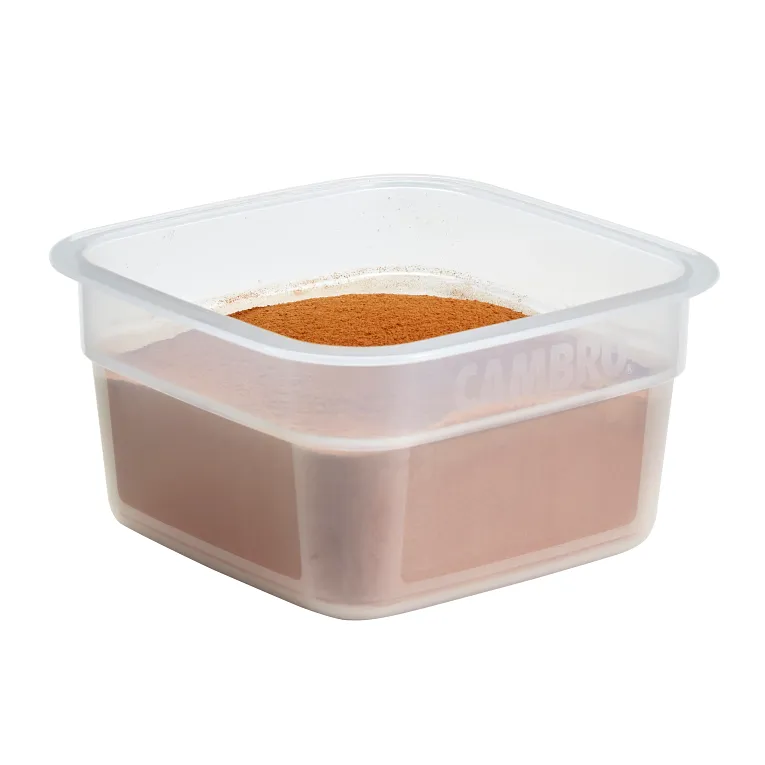 FreshPro Food Square Translucent container 1/2 Qt – Surfas Online