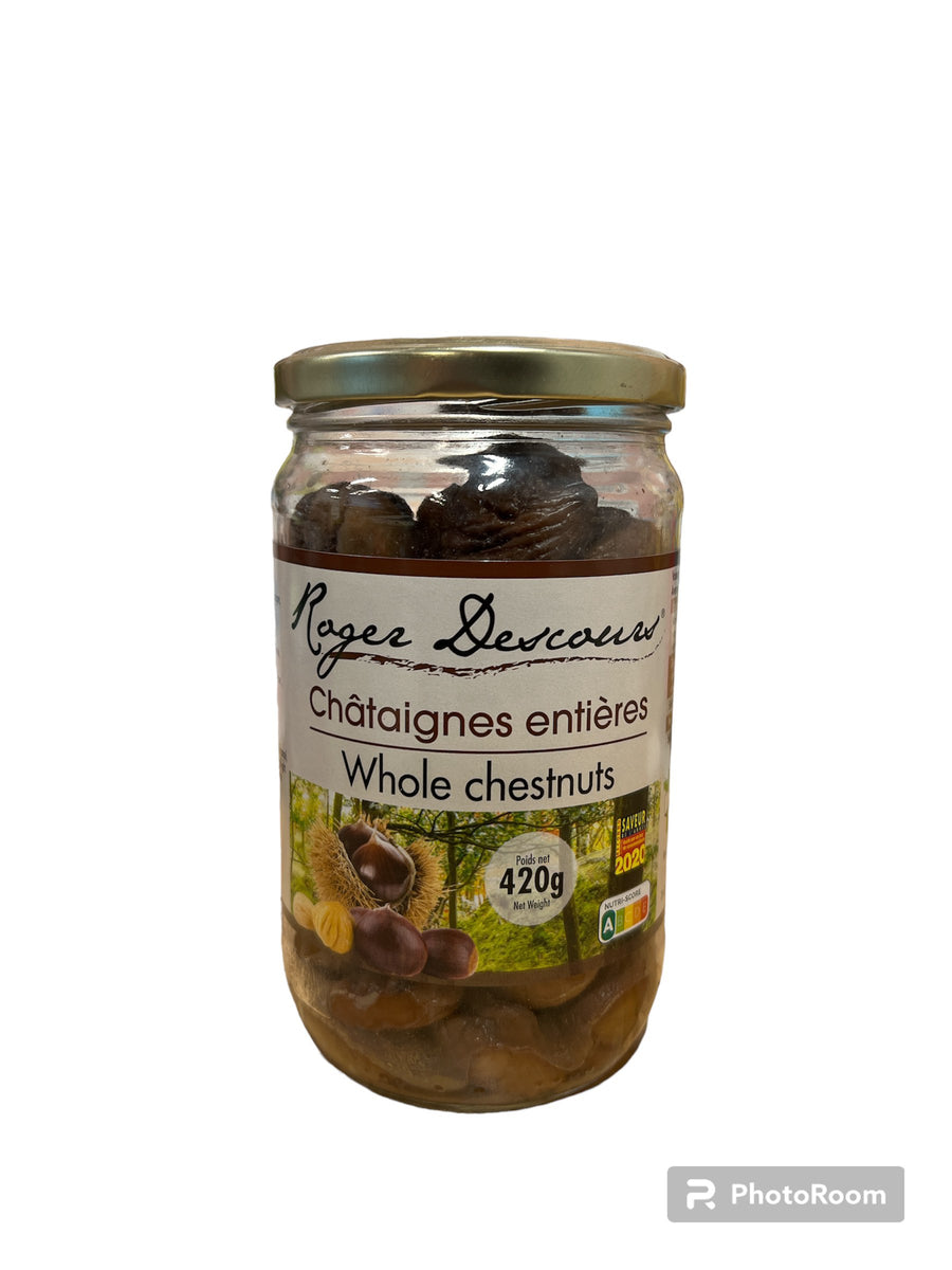 Roger Descours Whole Chestnuts 420g – Surfas Online