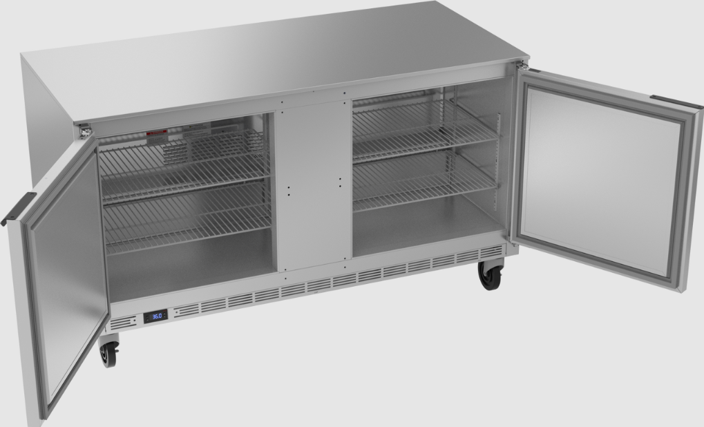 60" Undercounter Two Door Refrigerator – Surfas Online