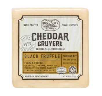 Woodriver Cheddar Truffle Cheese 8oz – Surfas Online